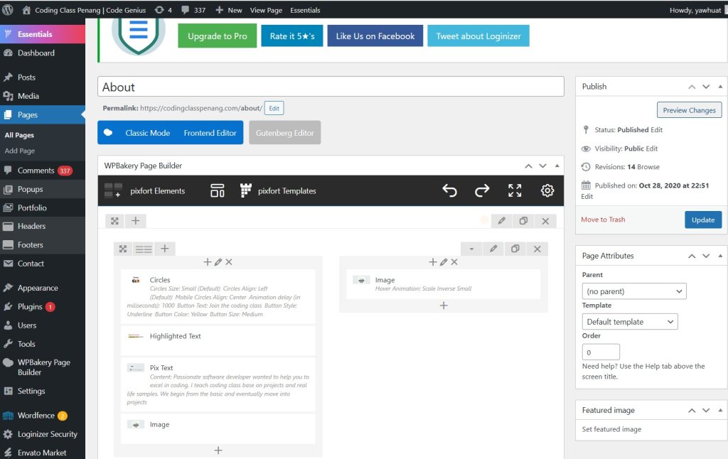 Wordpress Class – Coding Class Penang | Code Genius